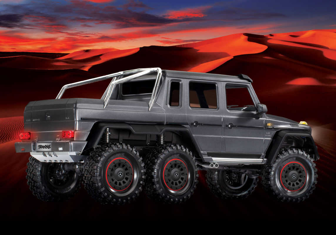 TRAXXAS R/C TRX-6 MERCEDES-BENZ G 63 AMG CRAWLER ... WHITE - Treasure ...